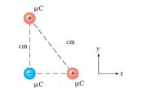 Solved: Three Point Charges Are Fixed In Place In A Right ... | Chegg.com